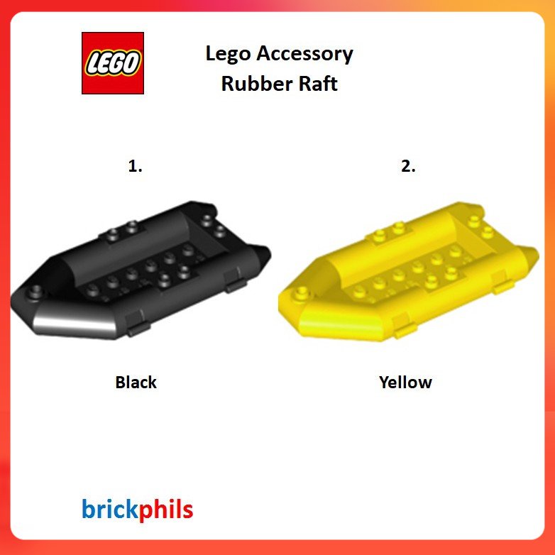 Lego Accessory 30086 - Rubber Raft | Shopee Philippines