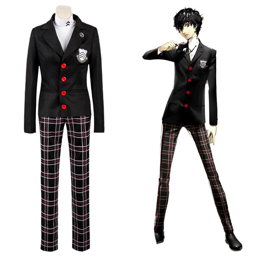 Persona 5 Cosplay Protagonist Cosplay Costume Uniform Outfit Full Suit ...