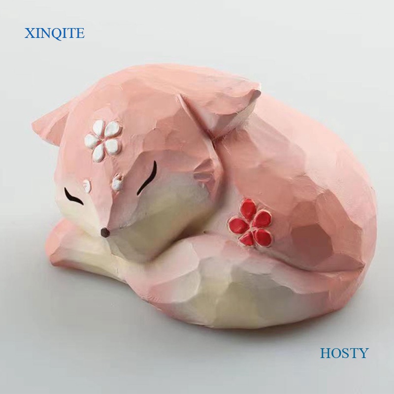 XTE Anime Genshin Impact Cosplay Yae Miko Fox Kawaii Wood Carving ...