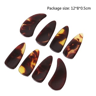 UKI Guzheng Finger Picks 8Pcs Finger Pick Thumb Pick Guitar Picks ...