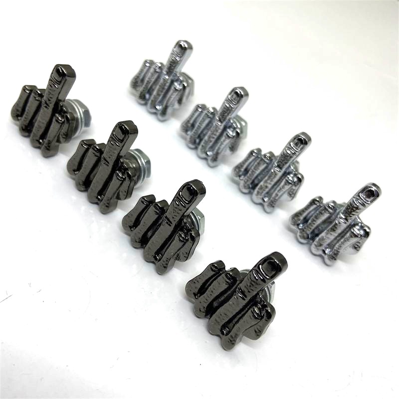 Universal finger license plate screw motorcycle license plate fixed ...