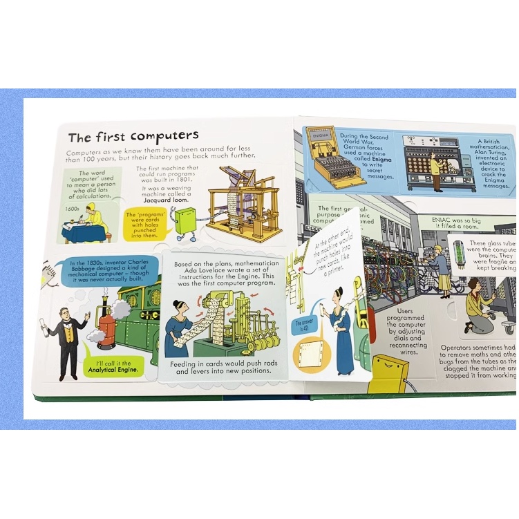 Usborne Look Inside How Computers Work 3D Picture Book for Children ...