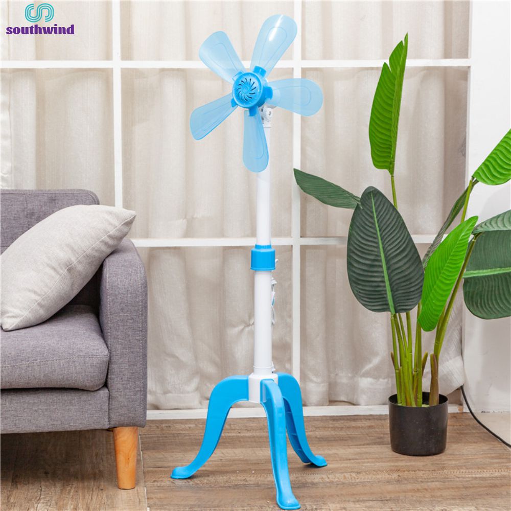 Stand Fan Fan Floor Stand5 Blades Portable Stand Fan Foldable Stand Fan ...