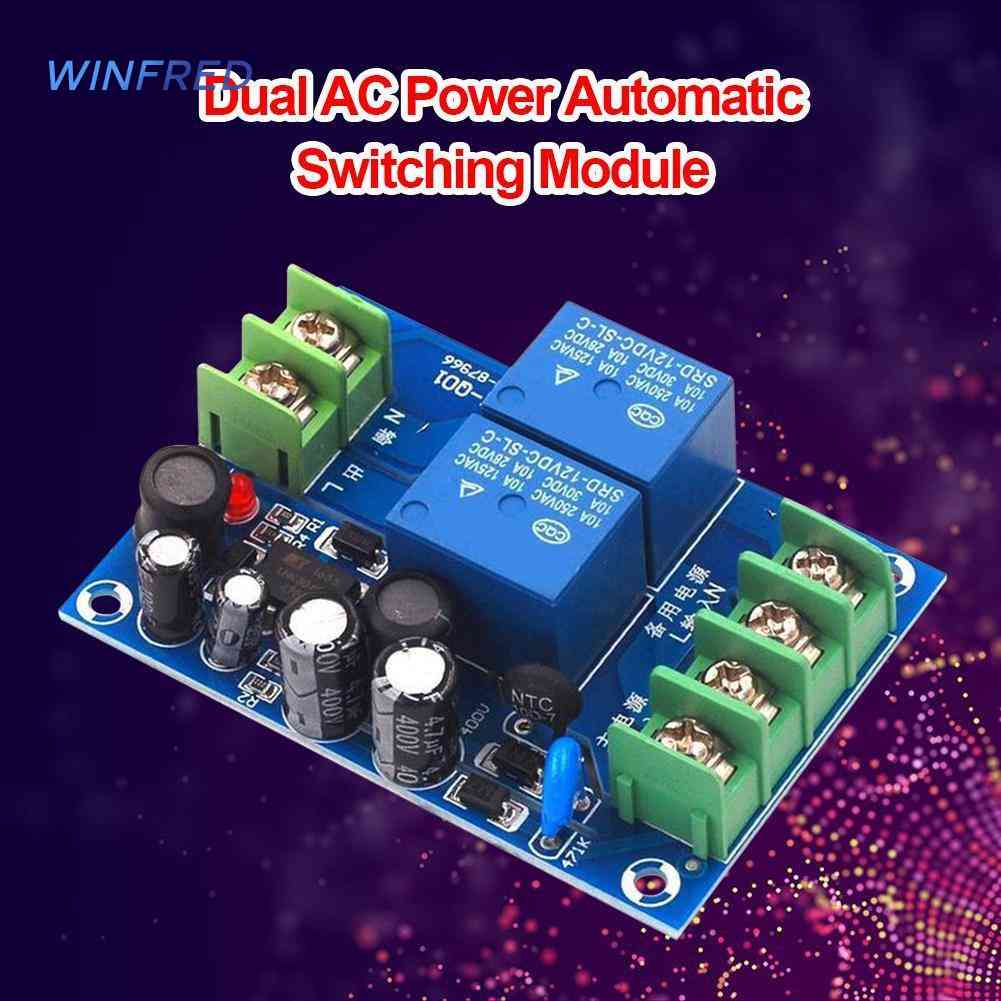 Two-Way Power Automatic Switcher 85-240V 110V 220V 230V 10A Dual Power ...