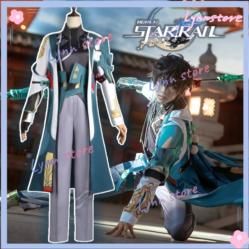 Game Honkai: Star Rail Dan Heng Cosplay Costumes Wig Cosplay Man ...