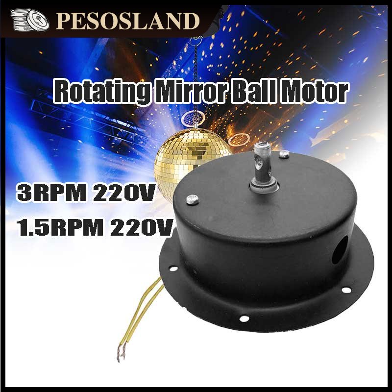 1.5/3 RPM Rotating Mirror Ball Motor 220V For Pubs Disco Reflection ...