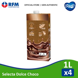 Selecta Dolce Chocolate Milk Drink 1L - Pack of 4 | Shopee Philippines