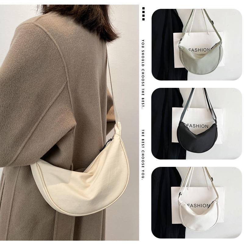 Korean New Trend Dumpling Shoulder Bag Large Capacity Waist Bag Casual ...