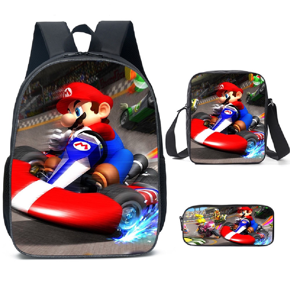Sonic Game Anime 3D Printed Bag Set Kids Unisex Large Capacity Backpack ...