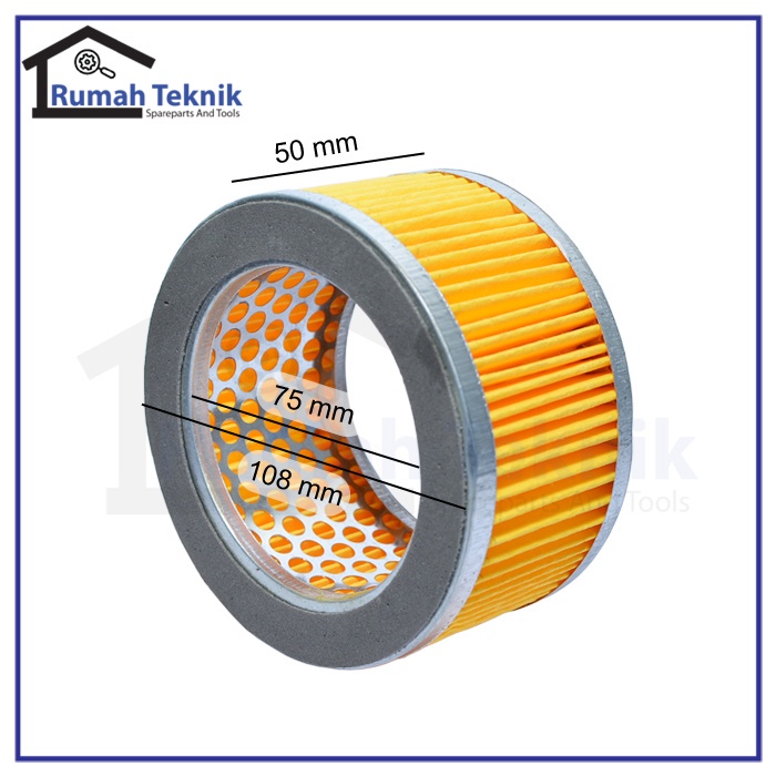 Air Filter Sponge Filter Element Air Compressor Filter 7.5 hp - 15 hp ...