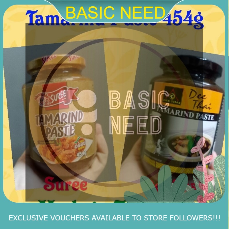 454g Suree Halal / Dee thai Tamarind Paste Made in Thailand | Shopee ...