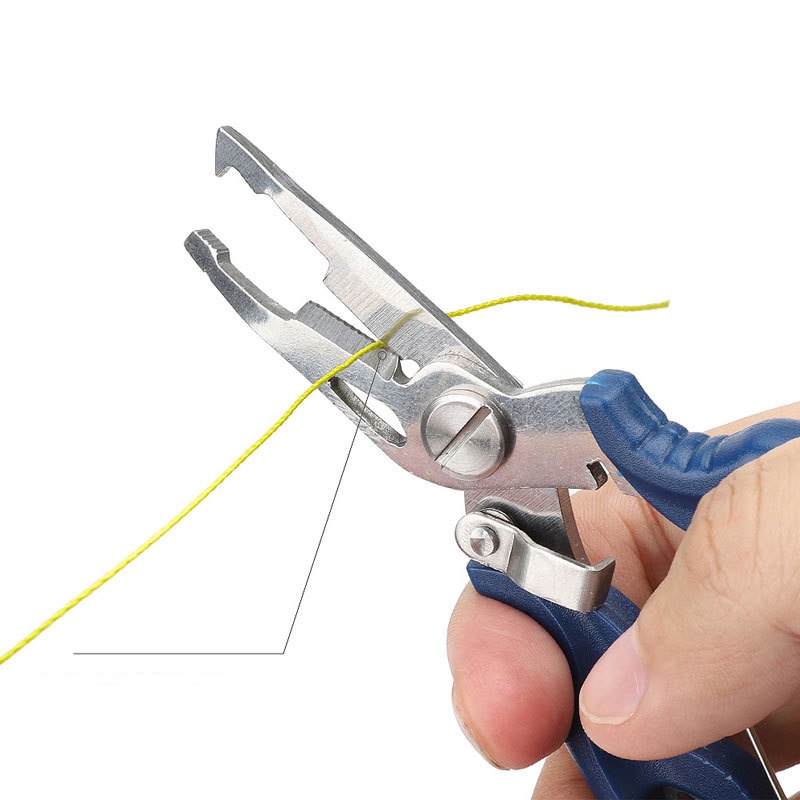 Fishing Line Cutter Hook Tackle Stainless Steel Fishing Plier Fishing ...