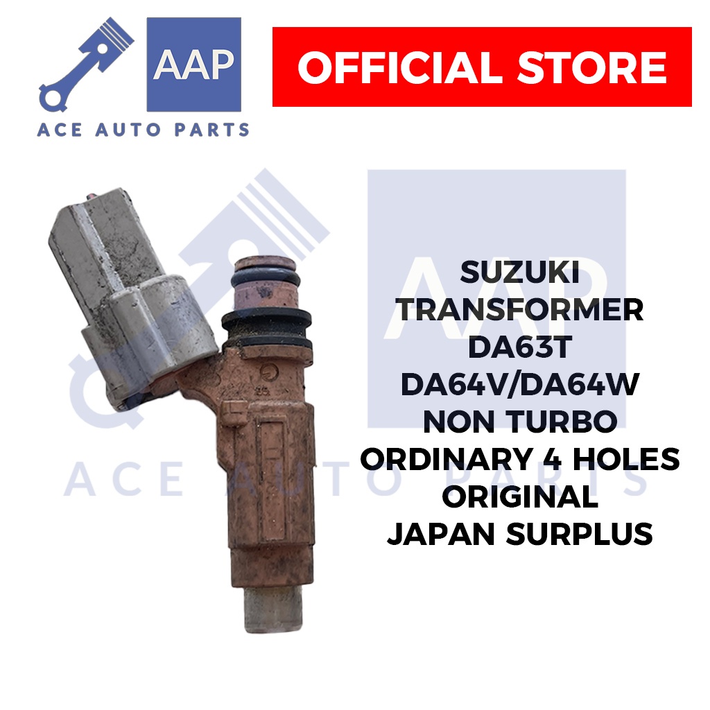 Fuel Injector for Suzuki Transformer DA63T/DA64V/DA64W Non Turbo ...