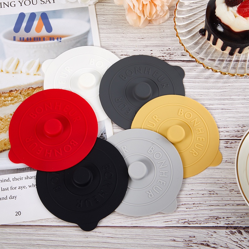 LuoMeng 1 X Silicone Cup Lids Glass Drink Cover Lid Anti-Dust Coffee ...