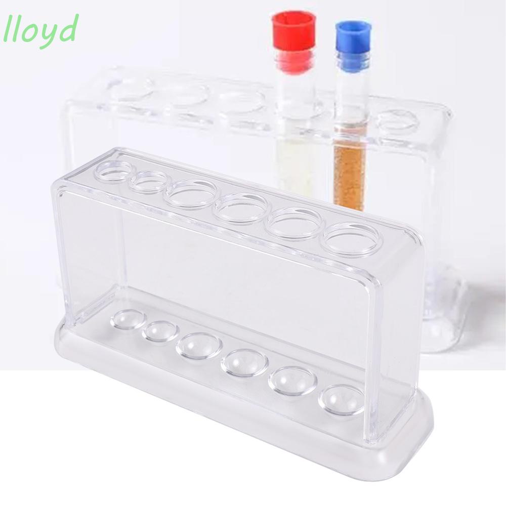 LLOYD1 Test Tube Rack Lab Equipment School Supply Transparent Plastic ...