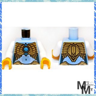 Eris Torso Chima Gold Scaled Armor (973pb1366c01) LEGO Minifigure Body ...