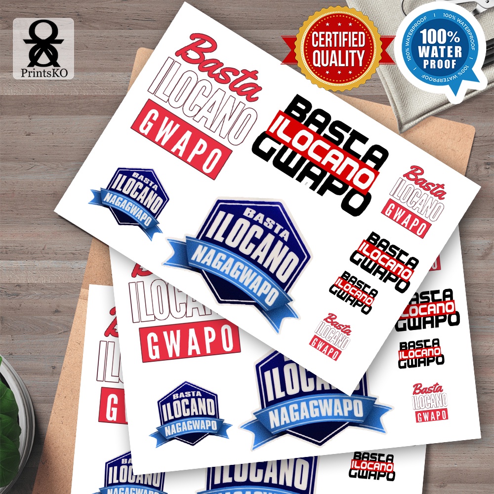 High Quality Waterproof Vinyl Sticker with Ilocano Spoof - Design ...