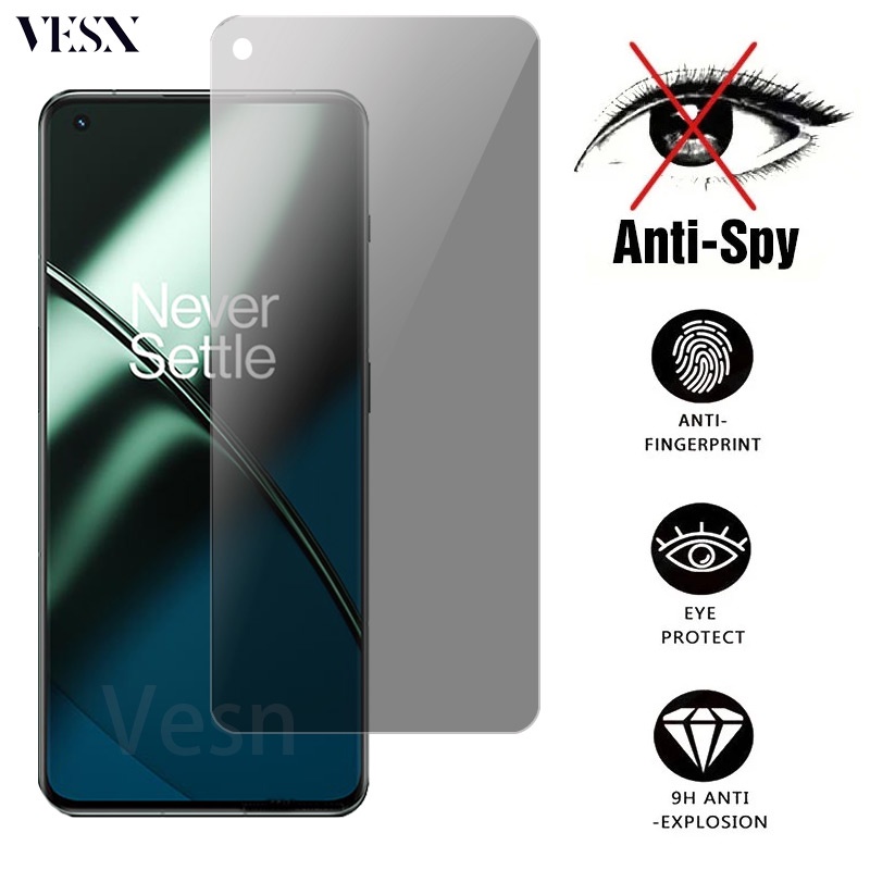 Anti-Spy Privacy Tempered Glass Screen Protector Film For OnePlus ACE ...