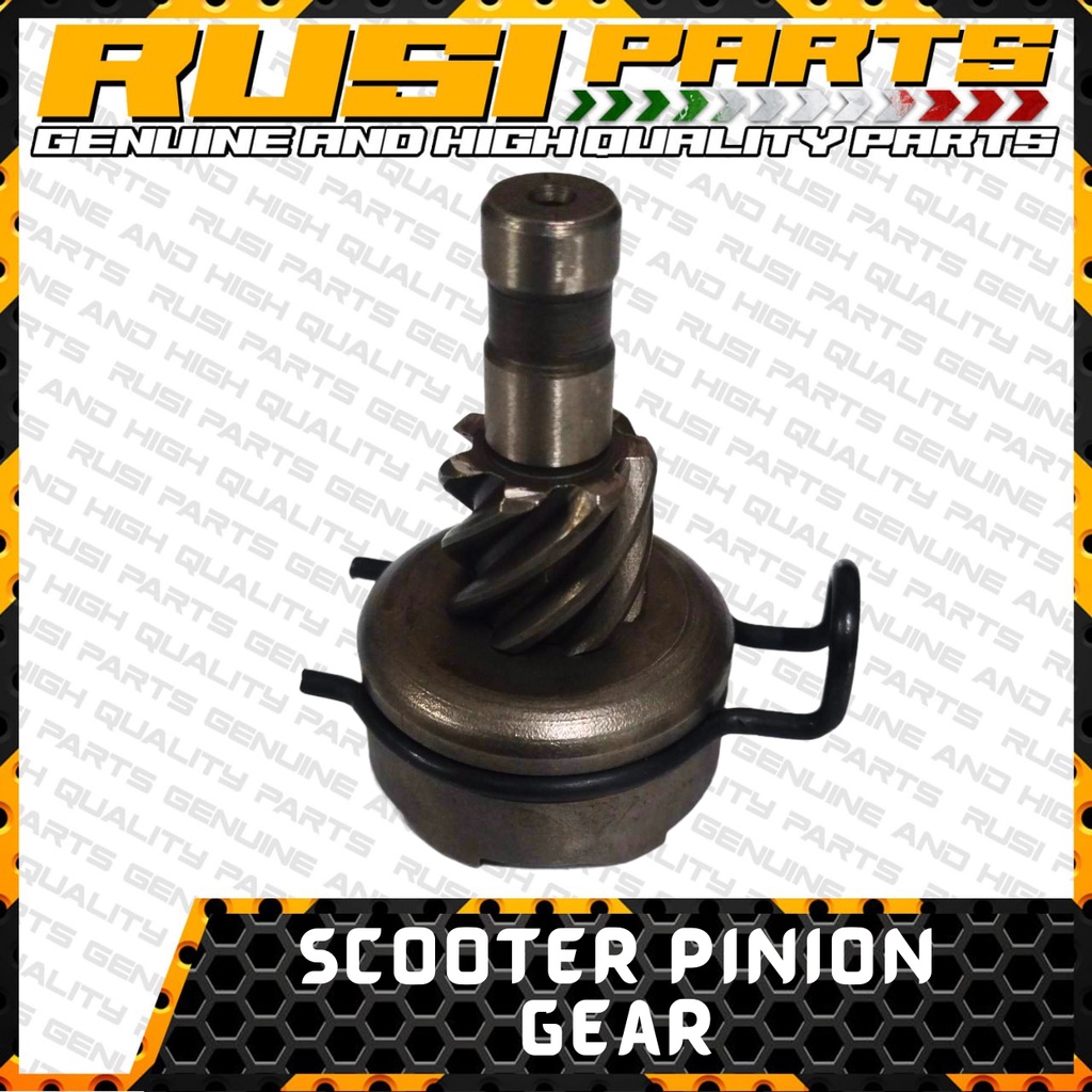 RUSI Scooter Pinion Gear/ Kick Pinion [Full Moon]/Scooter Kick Shaft ...