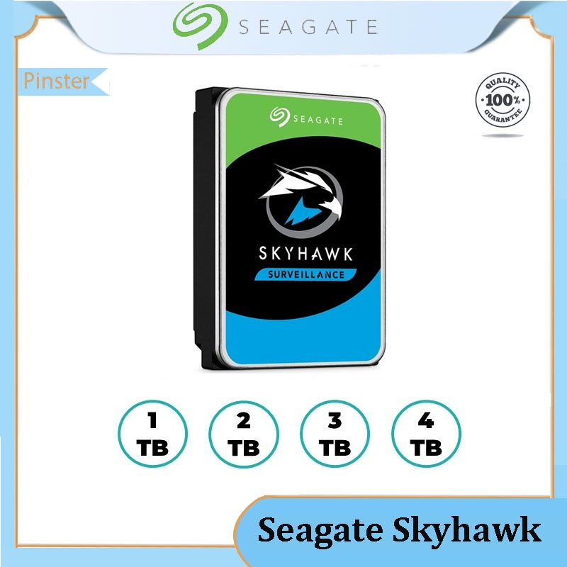 Seagate Skyhawk CCTV Hard Disk 3.5" HDD Surveillance Hard Drive SATA ...