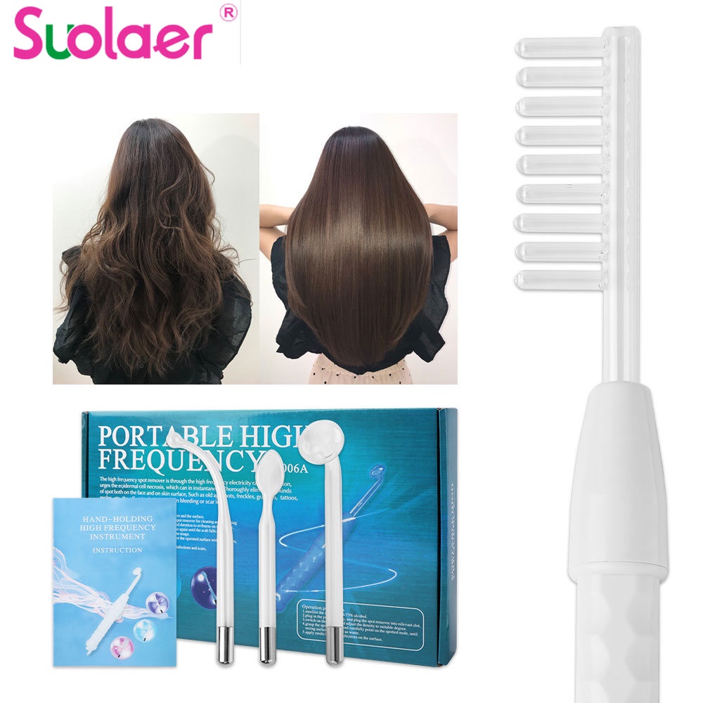 Suolaer Portable High Frequency Electric Therapy Instrument Four In One ...