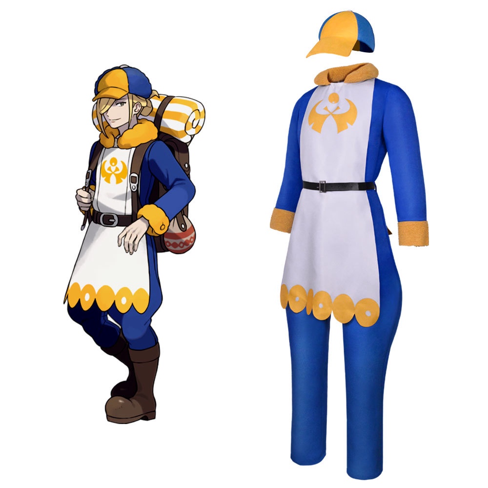 Pokémon Legends: Arceus cos Volo cosplay Anime costumes Halloween ...