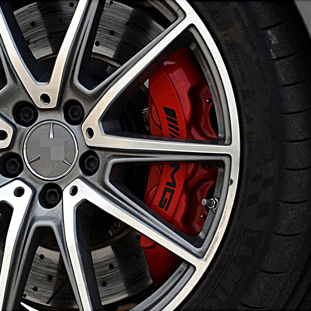 AMG Rainbow Reflect Modified Caliper Sticker Arc Style Car Body Decal ...