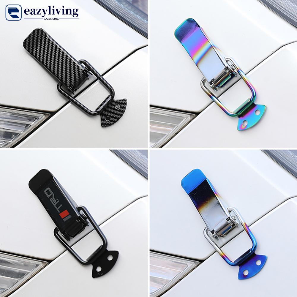 EAZYLIVING 2Pcs Universal Car Trunk Fastener Clip Security Hook Lock ...