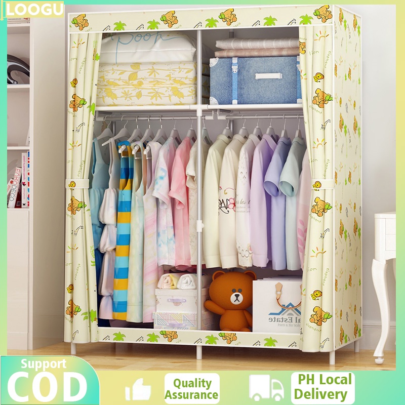 Non-woven Wardrobe Clothes Storage Cabinet Fashion Multifunctional ...