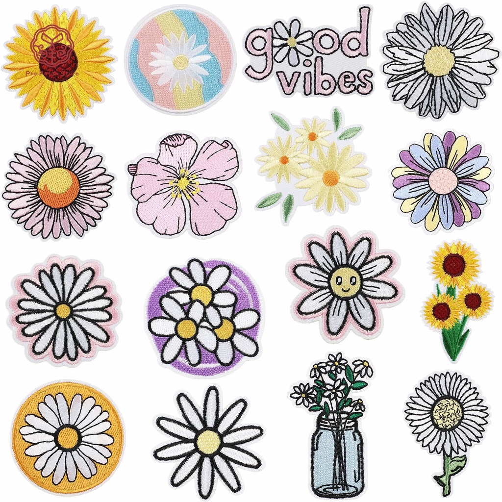 Pro Patch Store Let A Hundred Flowers Bloom Colorful Flowers DIY ...