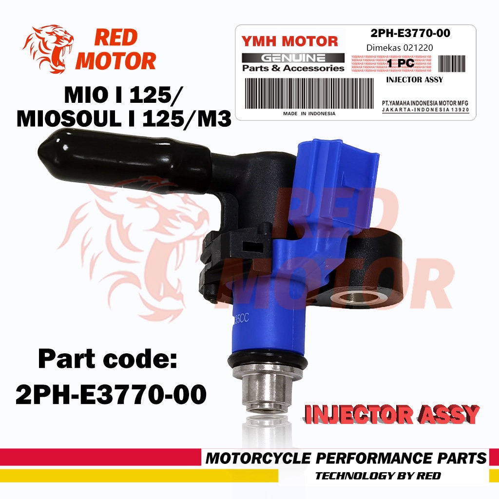 Injector Assy for MIO I125 /MIO SOUL I 125 / M3 6 Holes 2PH-E3770-00 ...