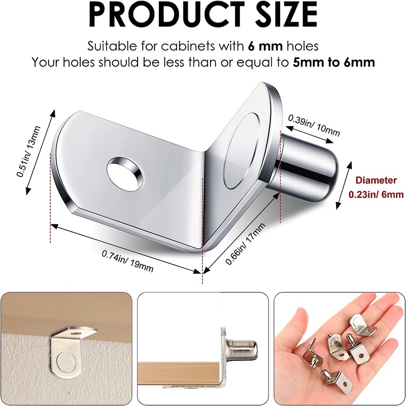 L Brackets Corner Braces /304 Stainless Steel 90 Degree Right Angle ...