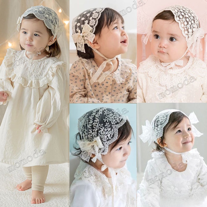 White Baptismal Hat for Baby Girl Newborn Cap for Infant Baptism ...