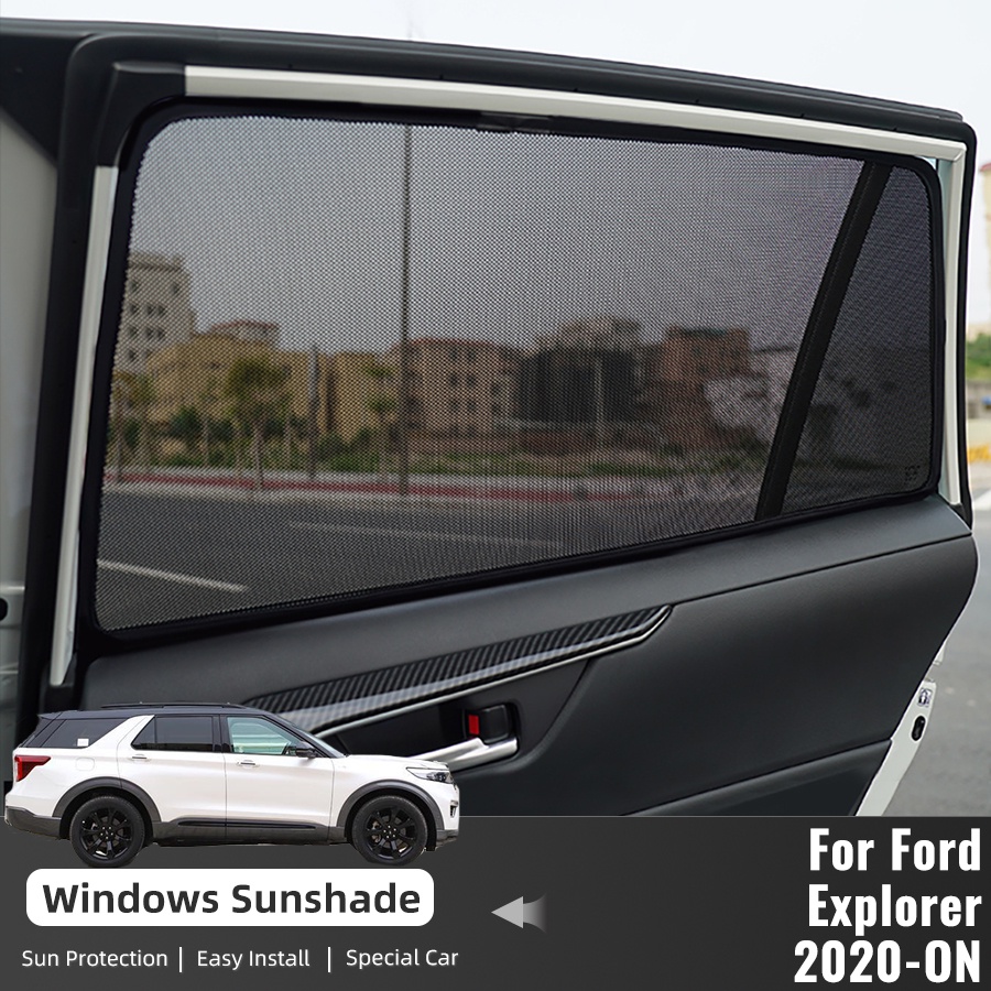 For Ford Explorer MK6 U625 2020 2021 2022 2023 Car Sunshade Magnetic ...