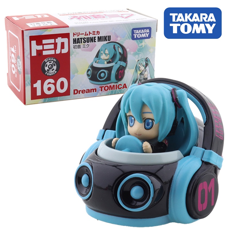Tomy Dream Tomica No.160 Hatsune Miku Car Toy DieCast Anime Figure ...