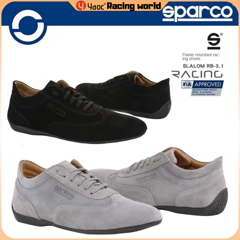 Yyaoc®Sparco racing shoes professional driving shoes kart shoes FIA ...