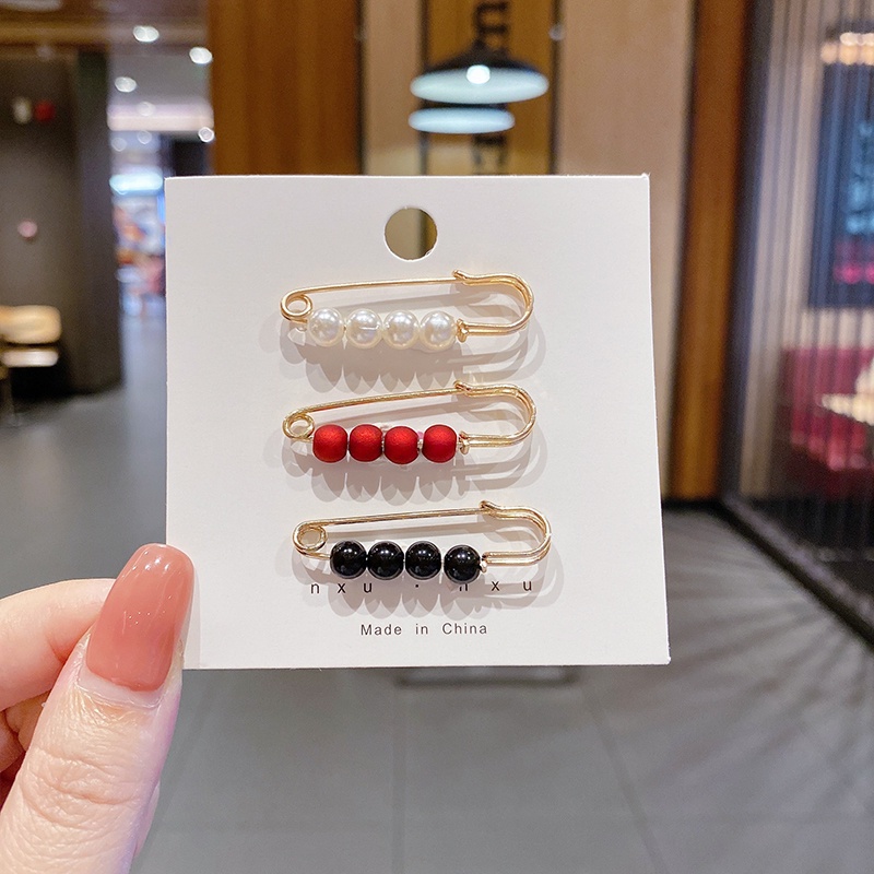 Korean Fashion Anti-glare Buckle Brooch Fixed Clothes Trouser Waist ...