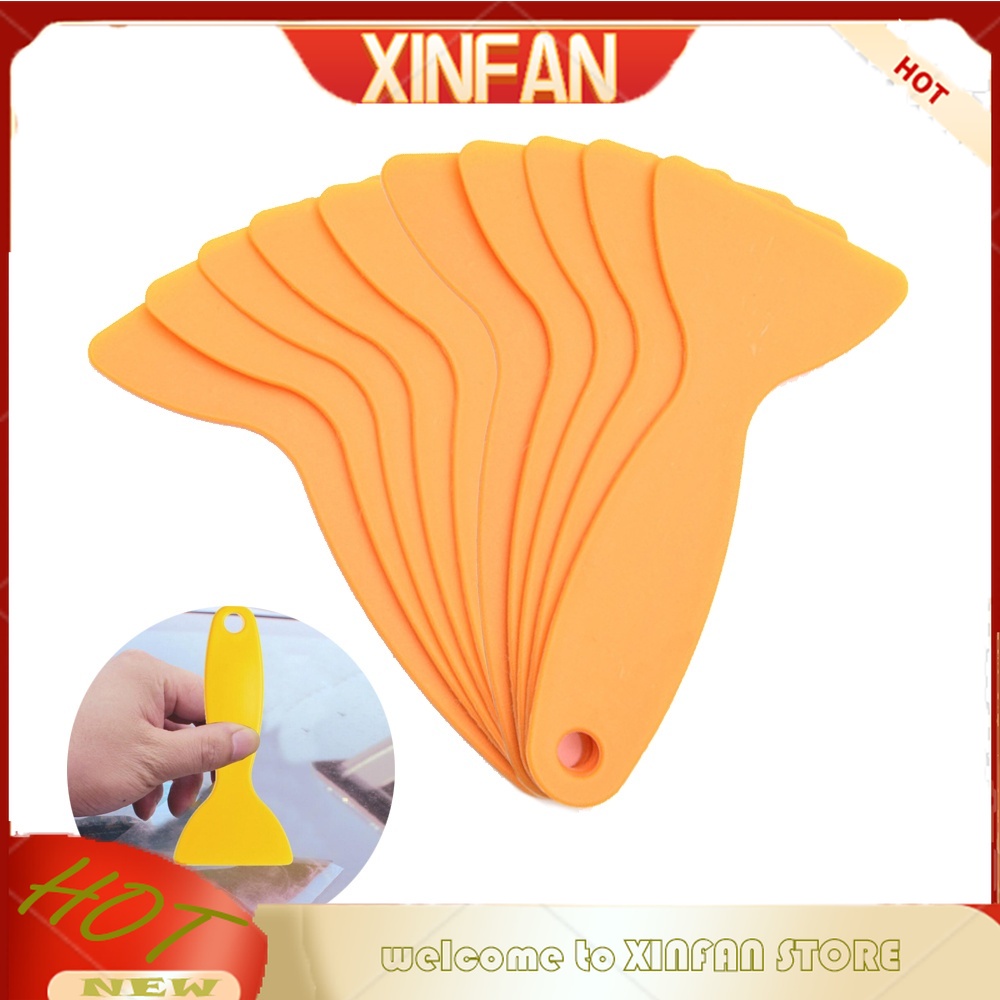 XINFAN Yellow Plastic Foil Squeegee Cleaning Air Bubbles Sticker ...