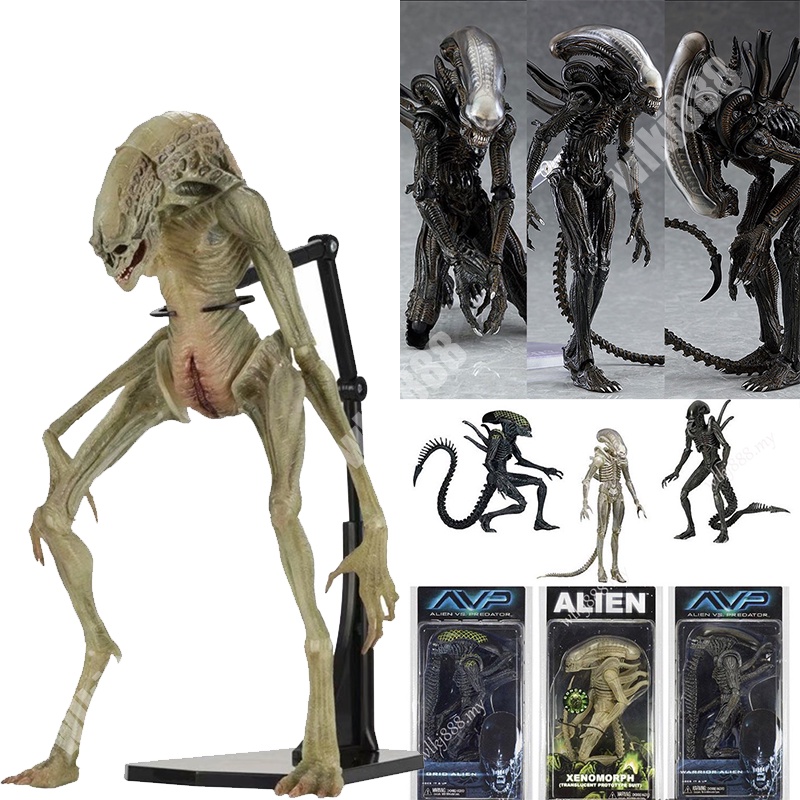 Alien Vs Predator The 7th Wave of AVP Aliens Action Figure Toys Model ...