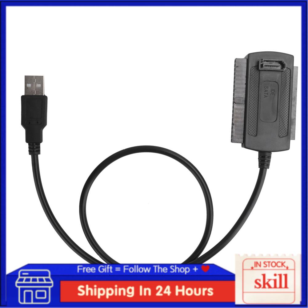 Skill USB to SATA Adapter Cable IDE Hard Disk Optical Drive Serial ...