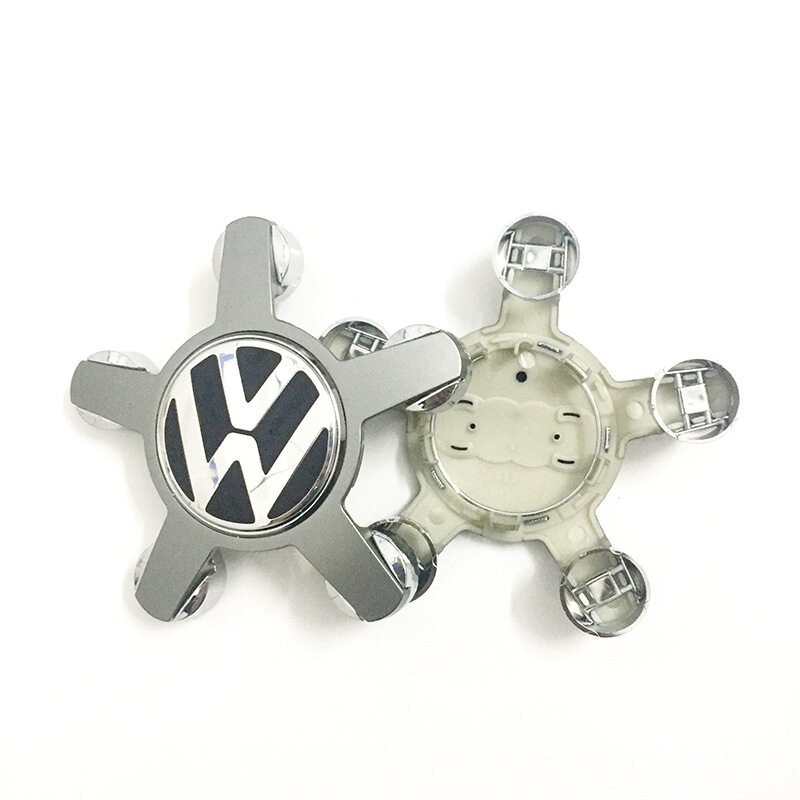 4PCS & 134mm VW Wheel Center Cap Covers Hubcaps Car Rims Cover Badge Emblems For Volkswagen Golf ...