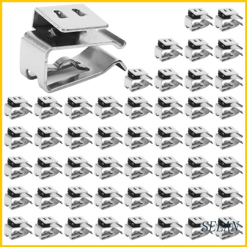 SELAN Stainless Steel Solar PV Cable Clip/Clamp For PV Solar Cable Wire ...