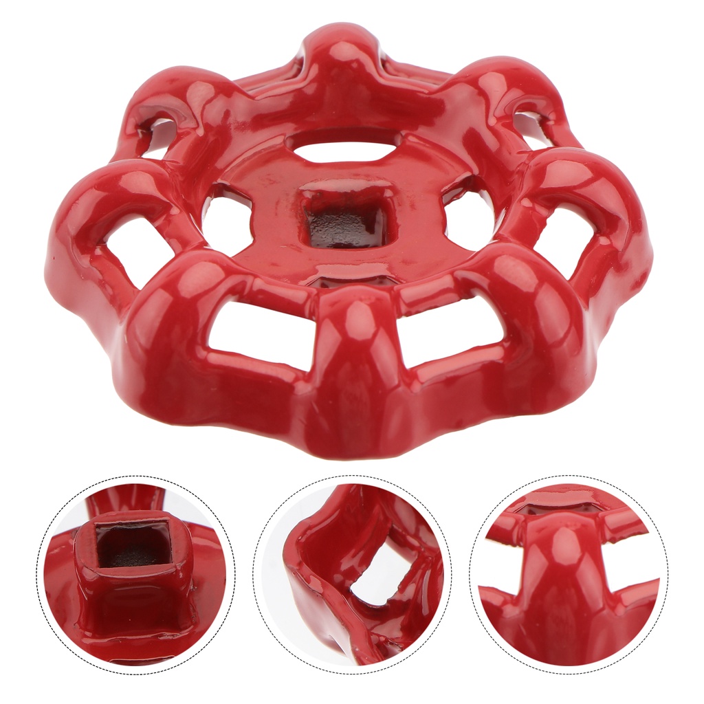 [READY STOCK] Outdoor Decor Cast Iron Handle Valve Brass Gate Ball ...