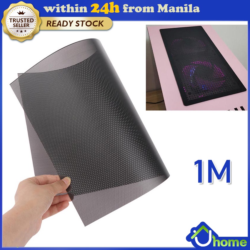 【SOYACAR】Chassis Dust Cover Computer Mesh DIY PVC PC Case Fan Cooler ...