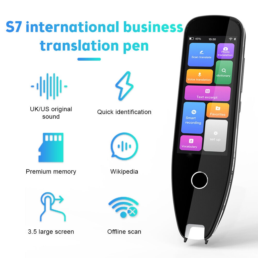 Portable Scan Translation Pen Text Reading Pen Voice Language ...