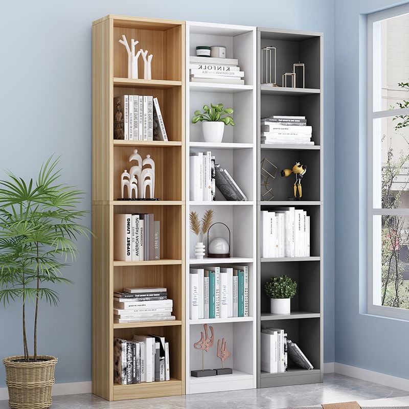 Customized Bookcase Shelf Combination Bookshelf Floor Cabinet Storage ...