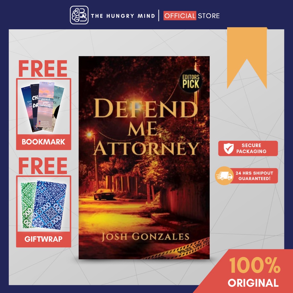 Defend Me, Attorney (ORIGINAL) by Josh Gonzales (PB) Fiction Book ...