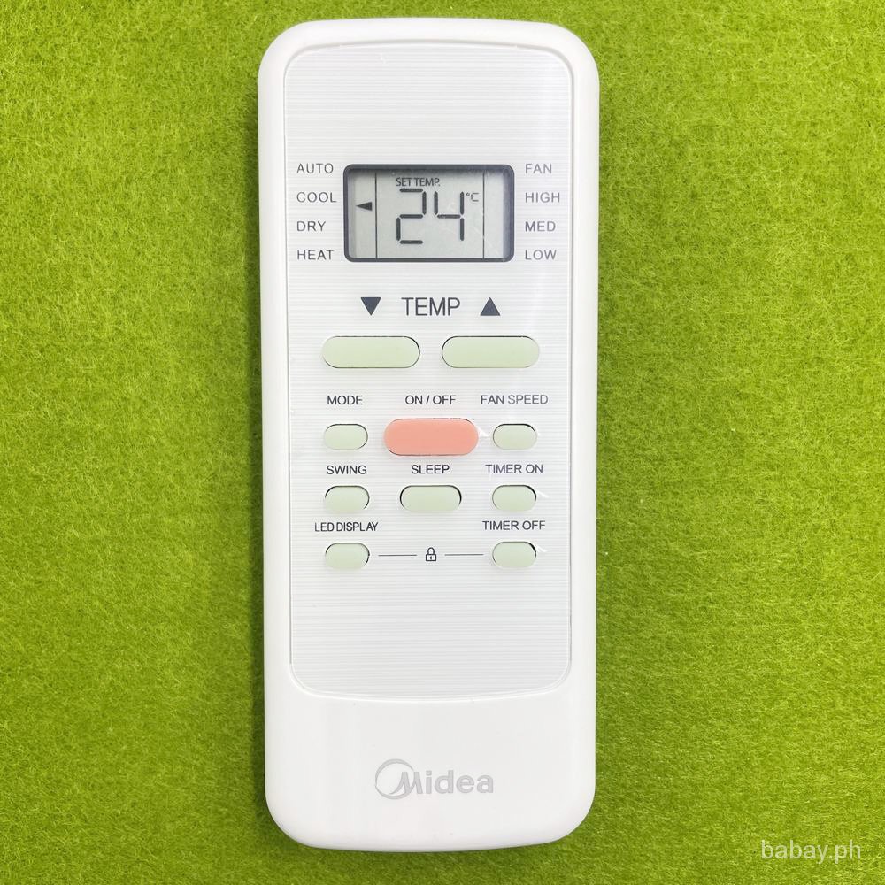 Original Remote Control RG51F4 E For Midea Air Conditioner Shopee Philippines