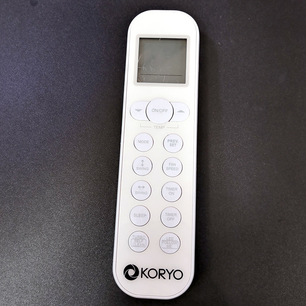 Used Original RG36F5(B)BGEF FOR KORYO MIDEA Air Conditioner Remote ...