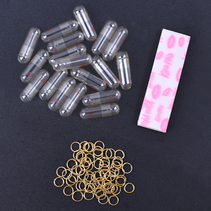 52/100Pcs Multicolor Mini Message Capsules/ Handwritten Tiny Love ...